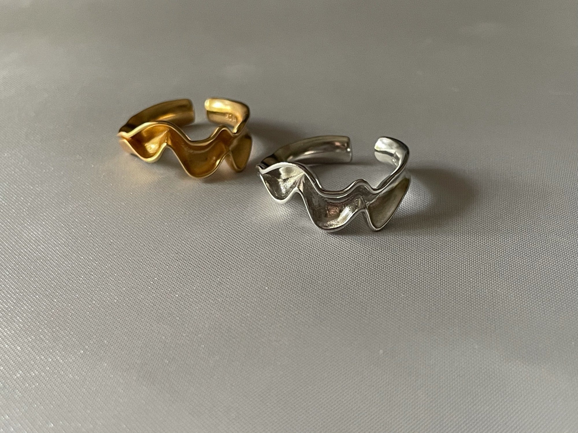 nuance wave ring【silver925】R66 – Bellissima